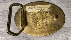 Brass Belt Buckles, Bergamot Brass Works 1978, Second Amendment & More ...