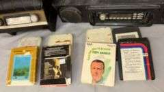 Vintage Lear Jet Stereo 8 8-Track Player with AM/FM Radio and Tapes ...