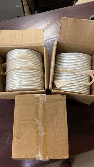 Arcoroc Zenix Intensity Plates, 6 1/4" Diameter, Made in France ...