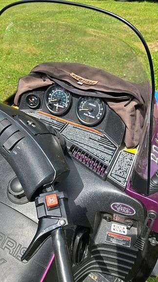 Polaris Indy 500 Classic Snowmobile, Purple, 488cc, Approx. 70 HP, VIN ...