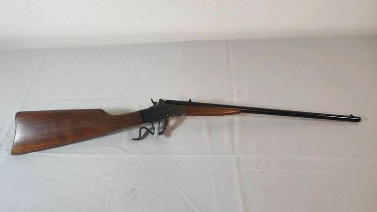 Page Lewis Model A Target Rifle, .22 LR, Break-action, Wood Stock ...