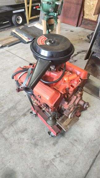 Chevrolet 327 Engine, , V8, Serial: B281 - McLaughlin Auctioneers, LLC ...