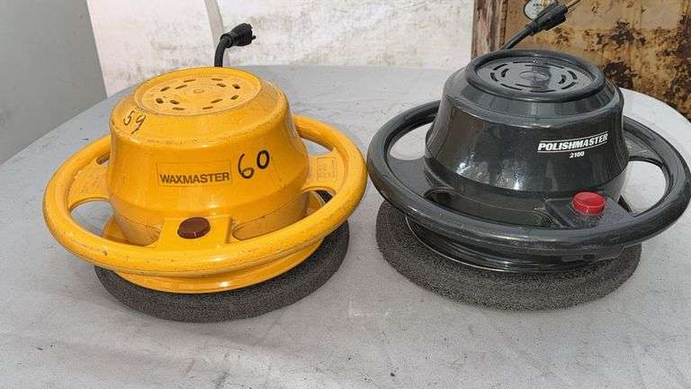 Waxmaster & Polishmaster 2100 Electric Car Polishers, 10" Pads, Corded ...