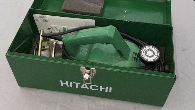 Hitachi Electric Hand Planer, Corded, with Metal Case - McLaughlin ...