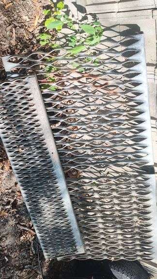 Steel Expanded Metal Grating, Galvanized Surface, Diamond Pattern ...