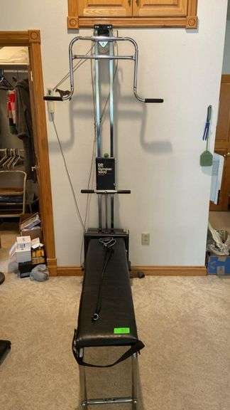 DP Gympac 1000 Fitness System, 110 lbs Weight Stack, Compact Home Gym ...