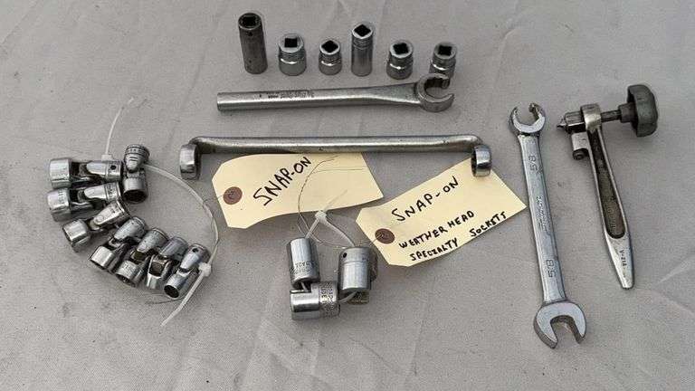 Snap-on & Blue Point Socket and Wrench Set, USA Made, 3/8" Drive ...