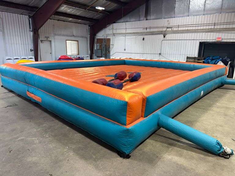 Jousting Game Inflatable - McLaughlin Auctioneers, LLC- mc-bid.com
