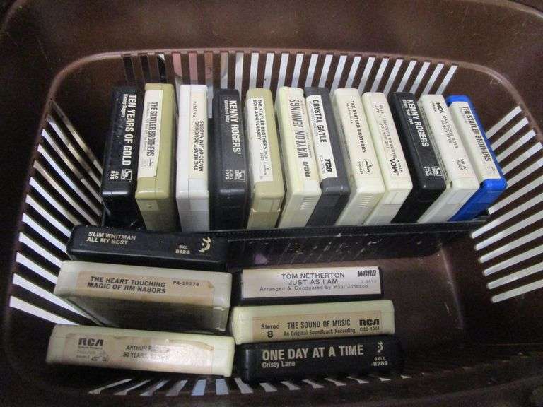 8 TRACK TAPES - Montgomery Auction & Realty, LLC