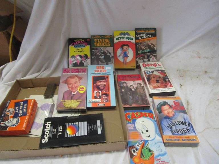 VCR TAPES - Montgomery Auction & Realty, LLC