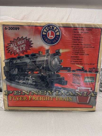 Lionel Pennsylvania Flyer freight train set model number 6–30087 O ...
