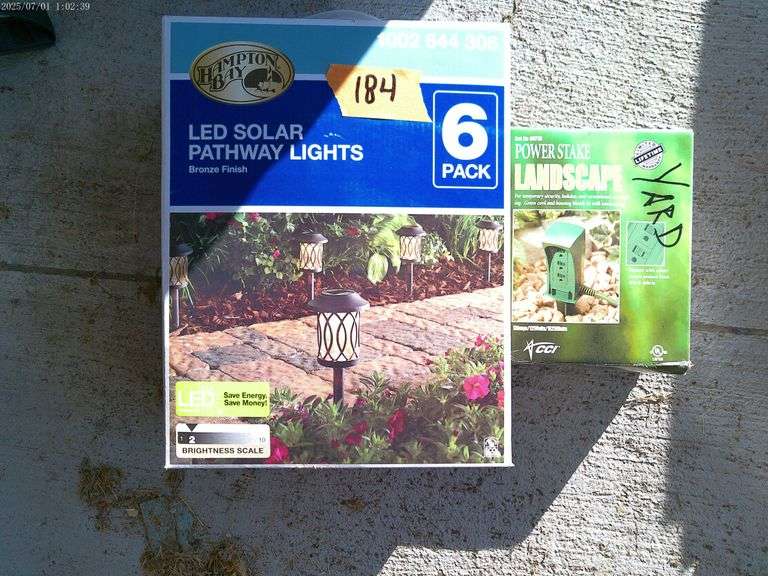 Led solar lights, landscape power stake - Mensendiek Real Estate and ...