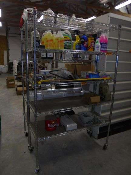 Rolling wire rack 7 feet by 44 inches - Mensendiek Real Estate and ...