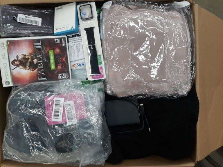 Box Lot of Assorted Retail Returns, Sold AS-IS. Please be aware that ...