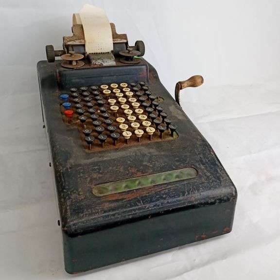 Antique Store Adding Machine - Mariner Auctions & Liquidations Ltd.