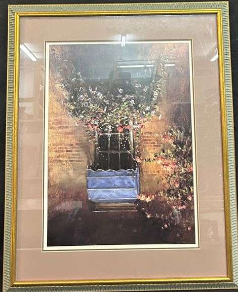 26" X 33" Danny Finley Art Print "The Window" - Mariner Auction ...