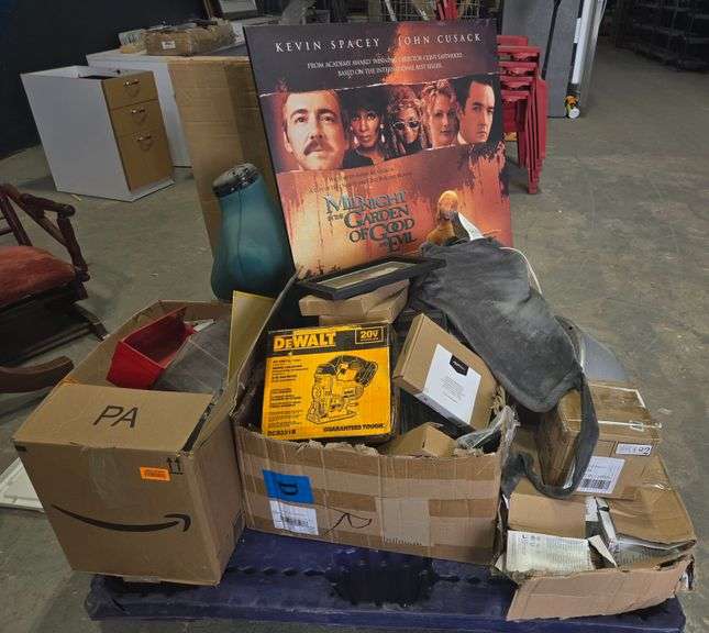 Unmanifested Pallet Of Retail Returns- Most Items Are In C And D Grade ...