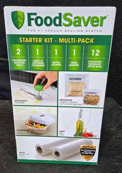 Food Saver Starter Kit Multi Pack - Mariner Auction Marketplace Limited