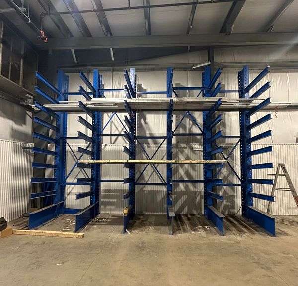 *Steel not Inc* Blue Industrial Racking-Weight Capacity 21 000 Lbs (6 ...