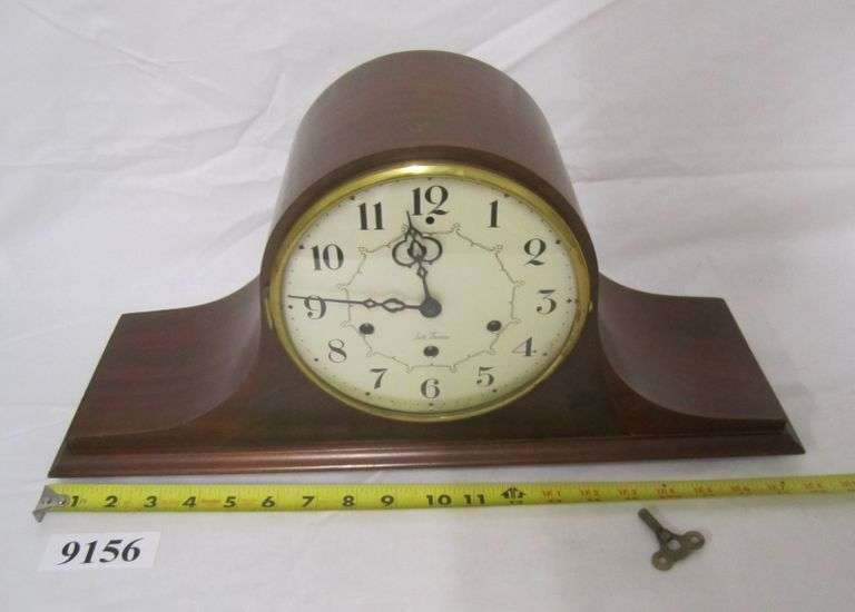 Seth Thomas Westminster chime hump-back mantle clock - Mark Van Hook ...
