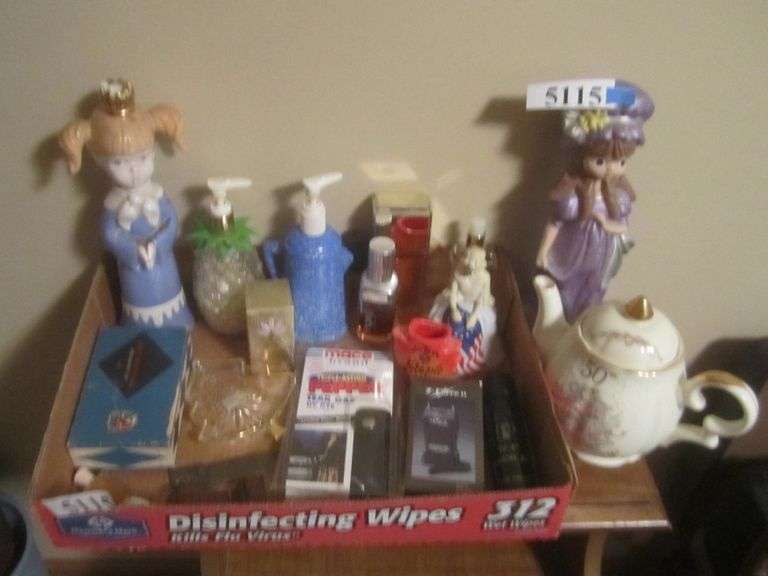 Figurines, Lefton teapot, tear gas, stun gun, etc. - Mark Van Hook ...