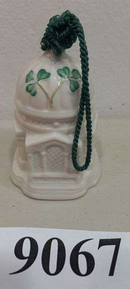 Belleek Cathedral Bell - Mark Van Hook, Auctioneer