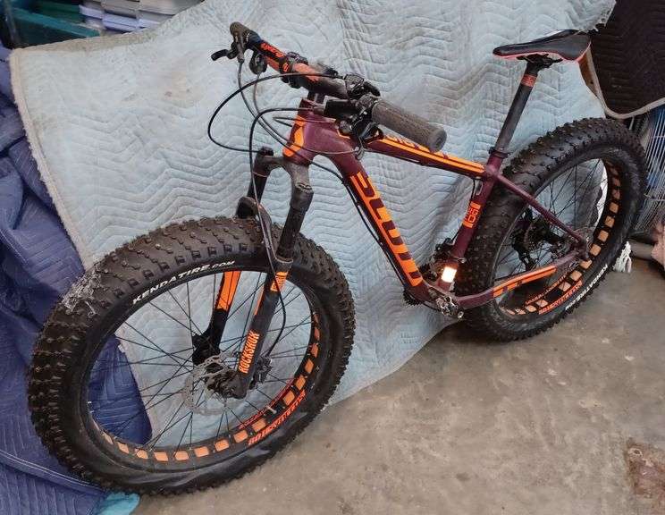 Scott Big Ed "Fat Bike" bicycle - Mark Van Hook, Auctioneer
