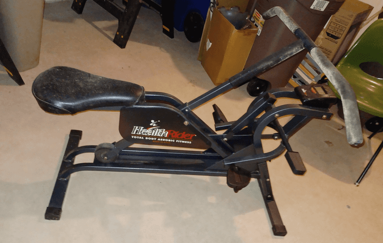 HealthRider exercise machine - Mark Van Hook, Auctioneer