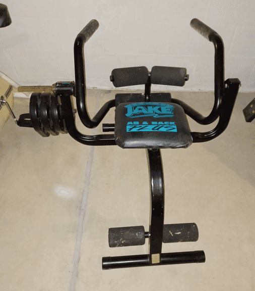 Body by Jake ab and back plus exercise machine - Mark Van Hook, Auctioneer
