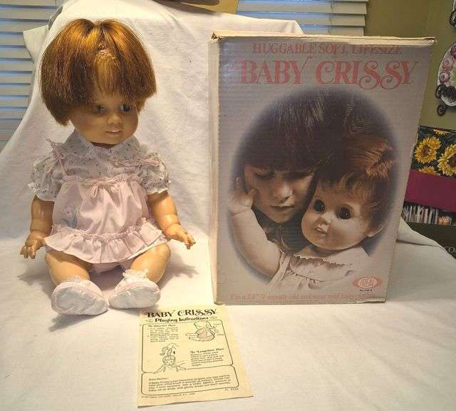 Ideal Baby Crissy in box with instructions - Mark Van Hook, Auctioneer