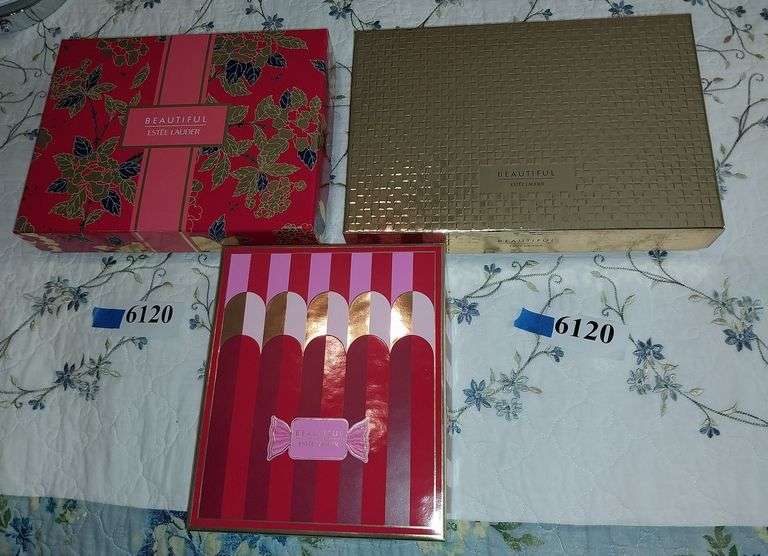 Three box sets of Estee Lauder Beautiful products - Mark Van Hook ...