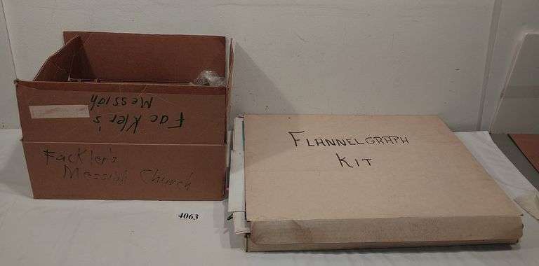 Old Testament story flannel graph kit, wood kit of Facklers Messiah ...