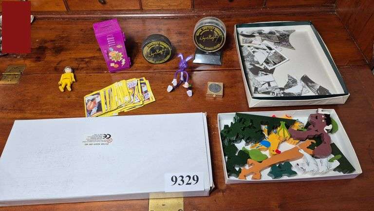 Noah's Ark wood puzzle, picture puzzle, Joe Camel pamphlets, toys ...