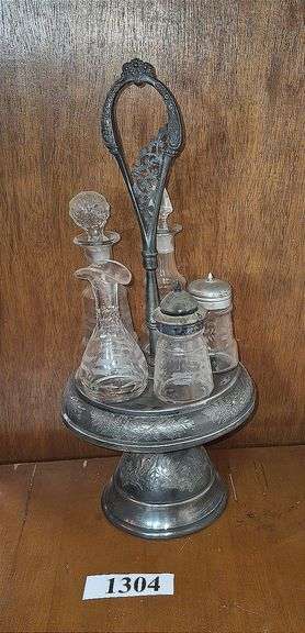 Victorian Castor set - Mark Van Hook, Auctioneer