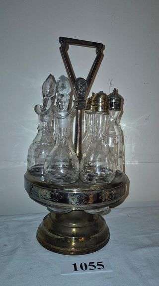 Victorian Castor set - Mark Van Hook, Auctioneer