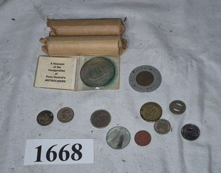 Coins, tokens - Mark Van Hook, Auctioneer