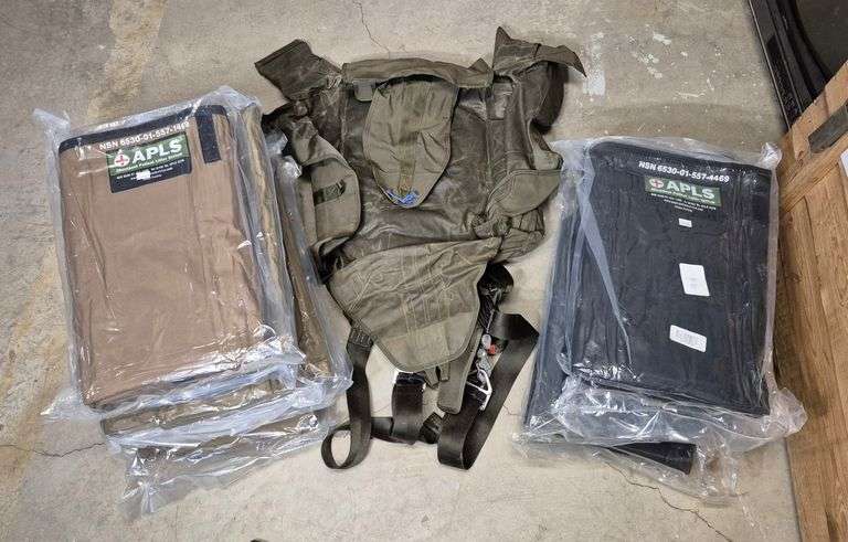 Military surplus items including Absorbent patient litter systems ...