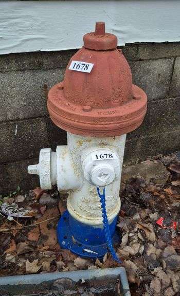 Fire hydrant - Mark Van Hook, Auctioneer