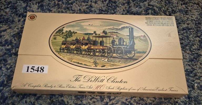 Bachmann HO gauge Dewitt Clinton train set in box - Mark Van Hook ...