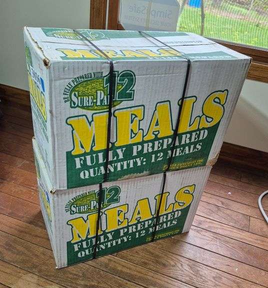 24 Sure-Pak fully prepared meals sealed in two boxes - Mark Van Hook ...