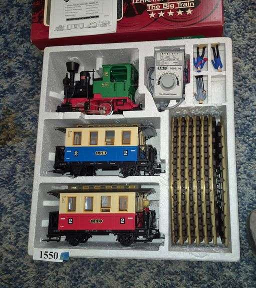 LGB train set in box - Mark Van Hook, Auctioneer
