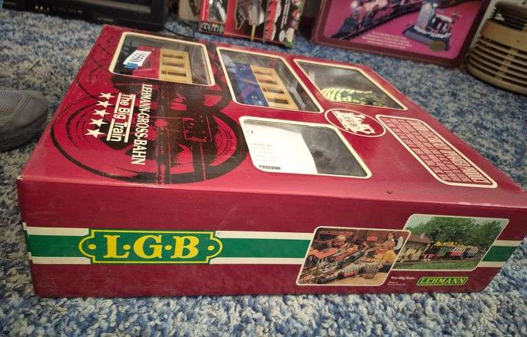 LGB train set in box - Mark Van Hook, Auctioneer