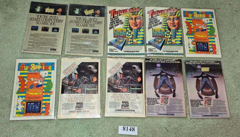 Ten comic books - Mark Van Hook, Auctioneer