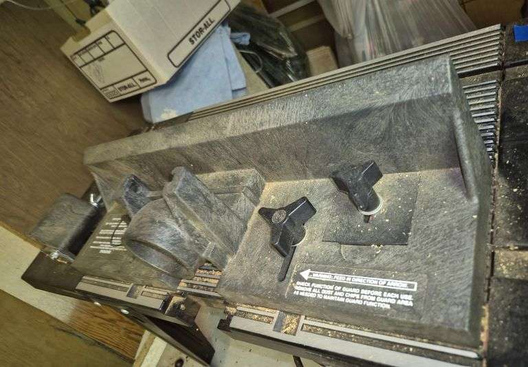 Craftsman router table with Craftsman router - Mark Van Hook, Auctioneer