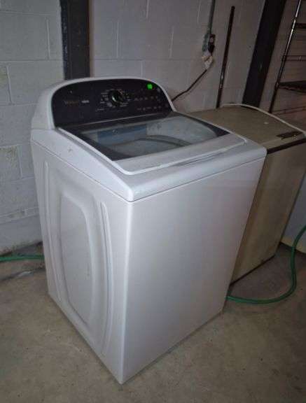 Whirlpool Cabrio top-load washing machine. - Mark Van Hook, Auctioneer