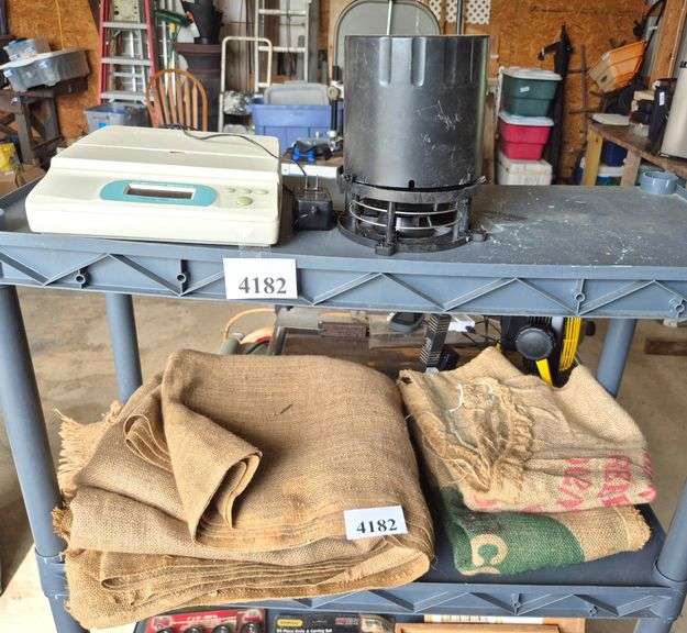 Burlap sacks, cen-tech 70 lb capacity scale, feeder kit? - Mark Van ...