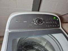 Whirlpool Cabrio top-load washing machine. - Mark Van Hook, Auctioneer