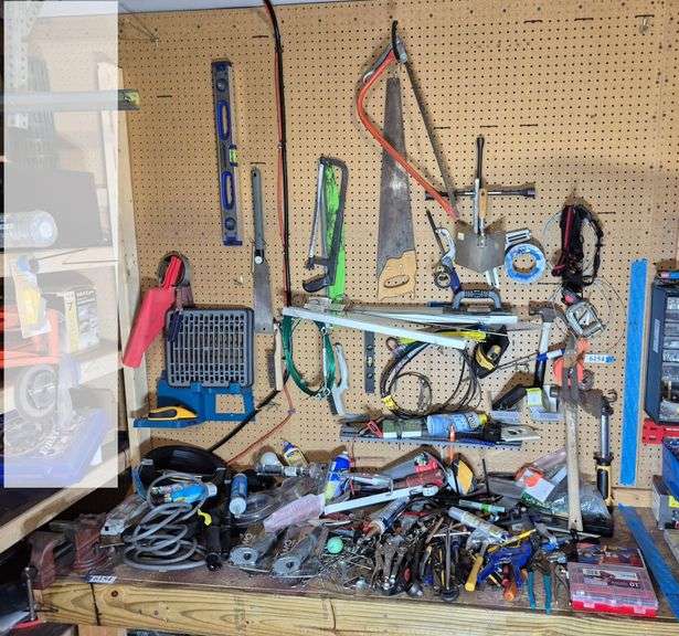 Cleaning rights to bench vise, hand tools, hardware, etc - Mark Van ...