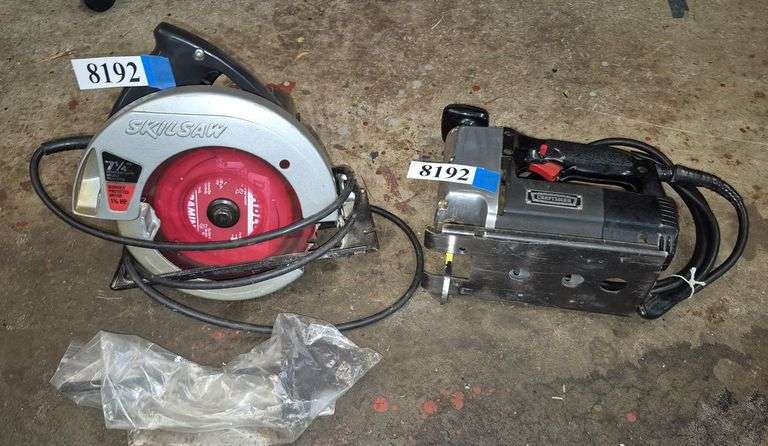 Skil circular saw, Craftsman scroller / jig saw - Mark Van Hook, Auctioneer