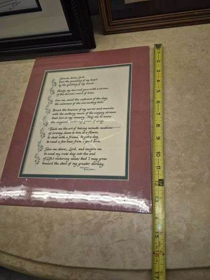 Original artist signed St Louis Downtown pen and ink drawing, framed ...